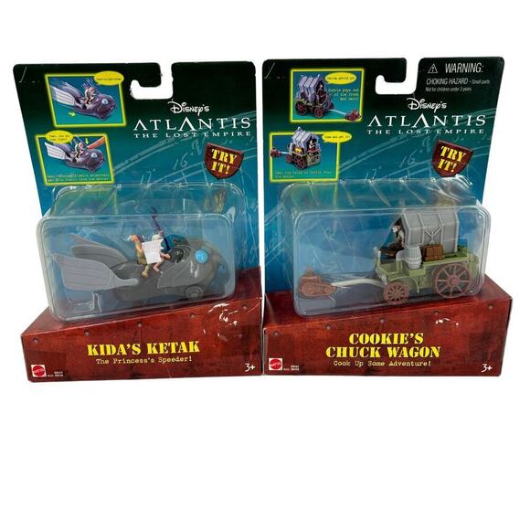 Mattel | Toys | Disney Atlantis Lost Empire Kidas Ketak Cookies Chuck ...